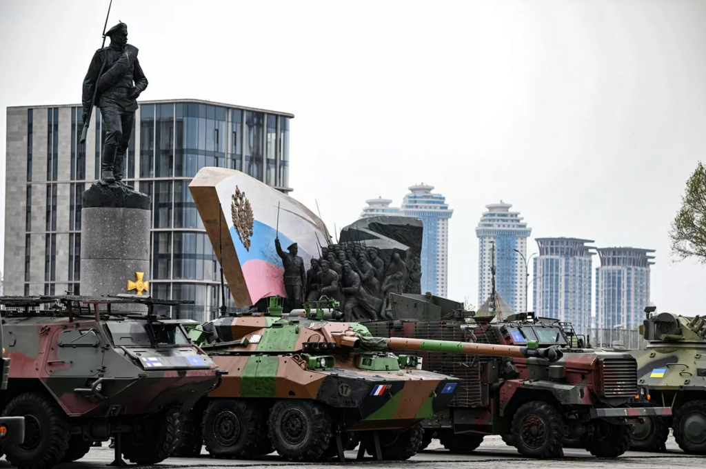 Umfangreiches Bildmaterial: Auch US-Abrams Panzer schaffte es bis ...