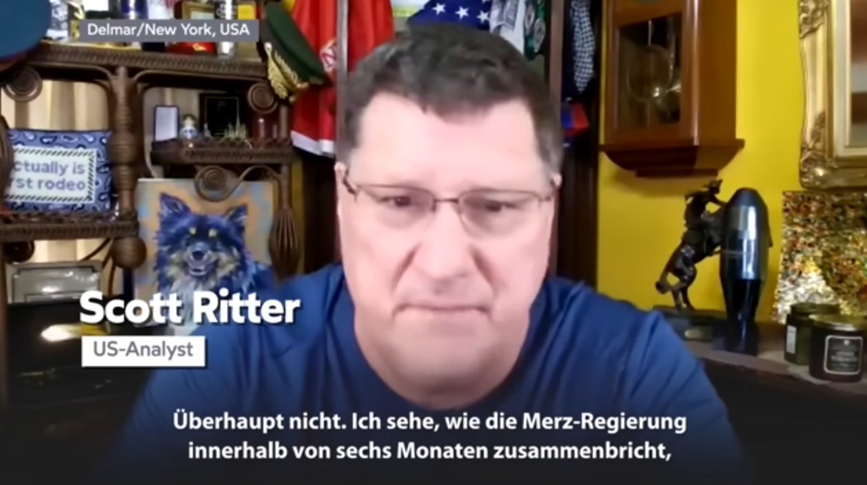 Scott Ritter: «Wir werden Merz und Deutschland zerstören und zu Feinden ...
